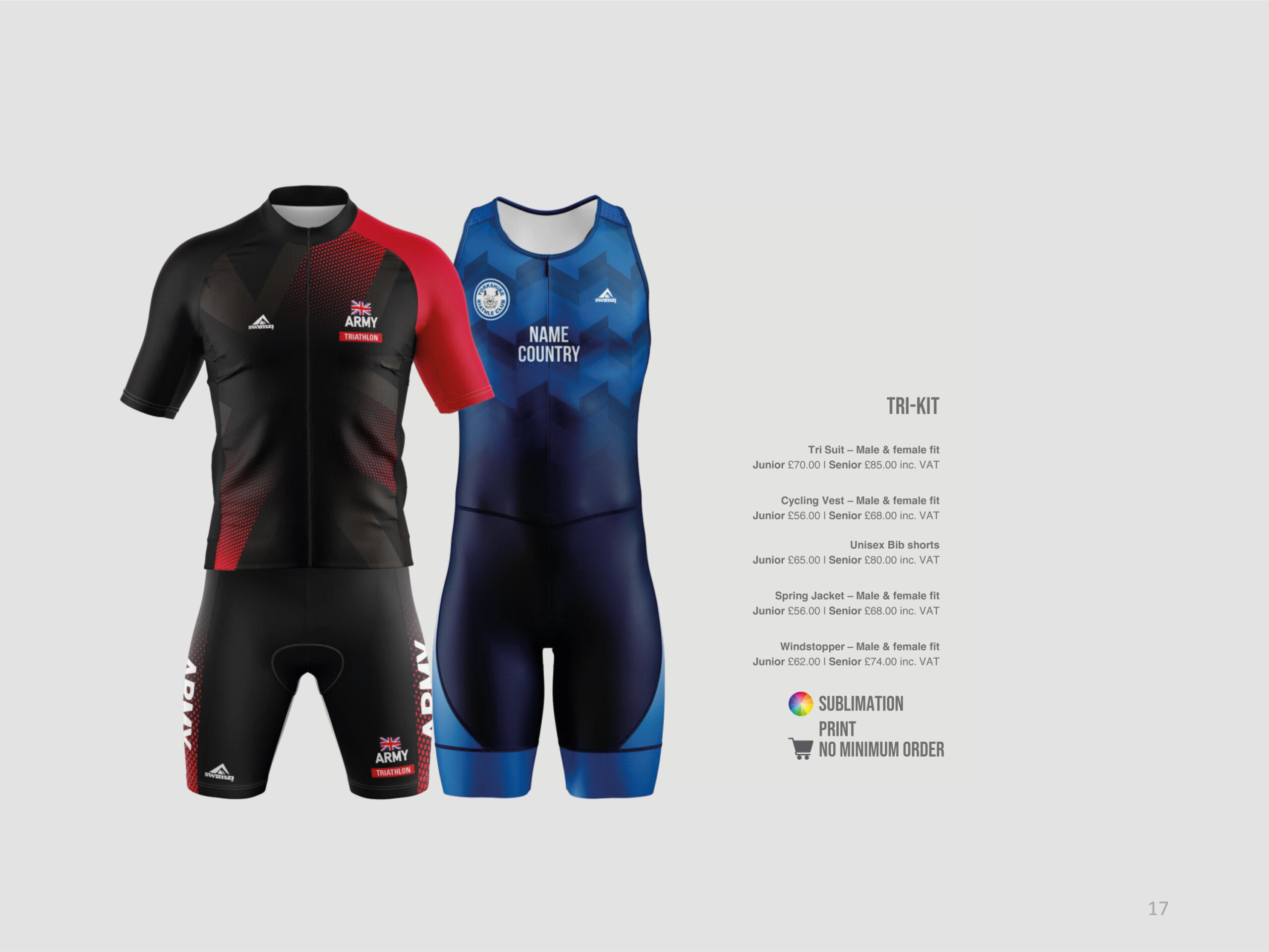 Our Products – Teamwear Swimzi
