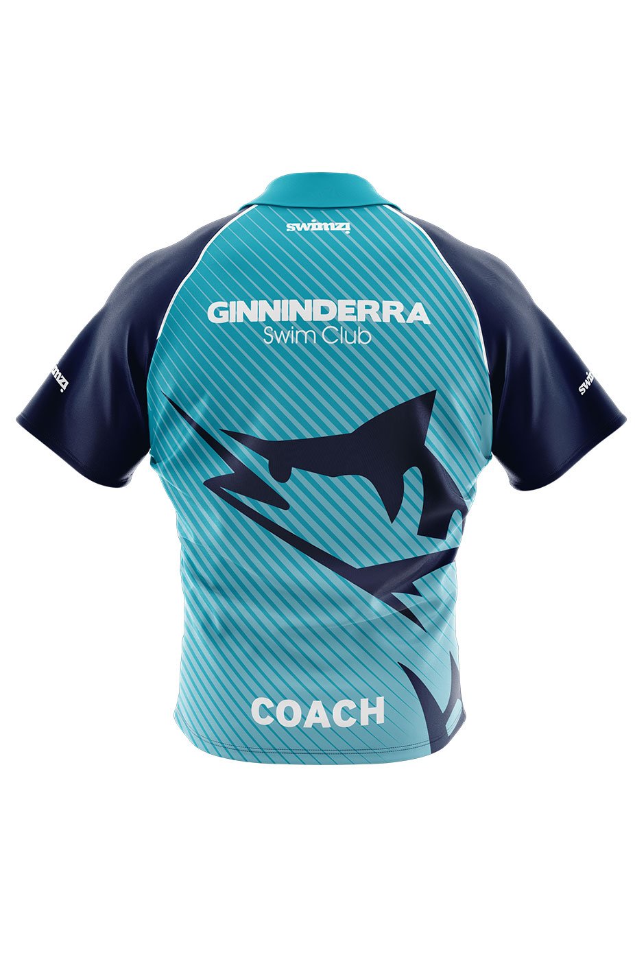 Unisex Polyester National Rep Shirt – Polo Neck – Coach – Teamwear Swimzi